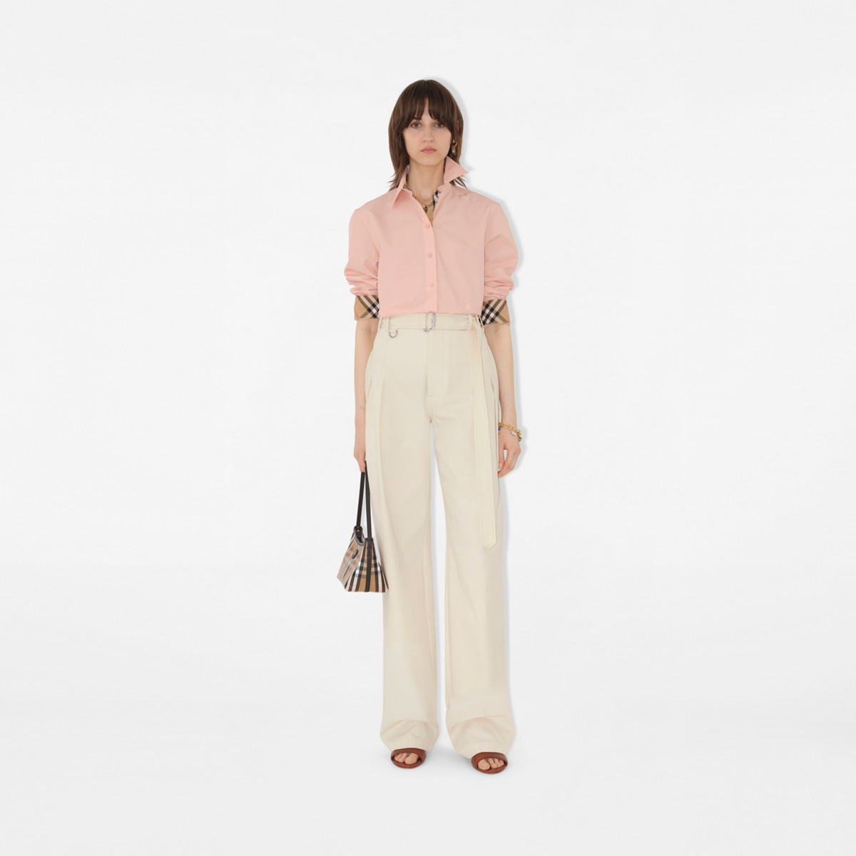 BURBERRY Burberry Regular Fit Cotton Poplin Shirt